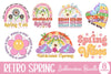 Retro Spring Sublimation Bundle, Spring Sublimation Bundle - So Fontsy