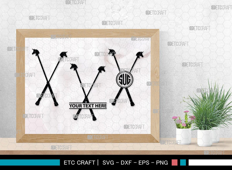 Riding Crops Monogram, Riding Crops Silhouette, Riding Crops SVG ...