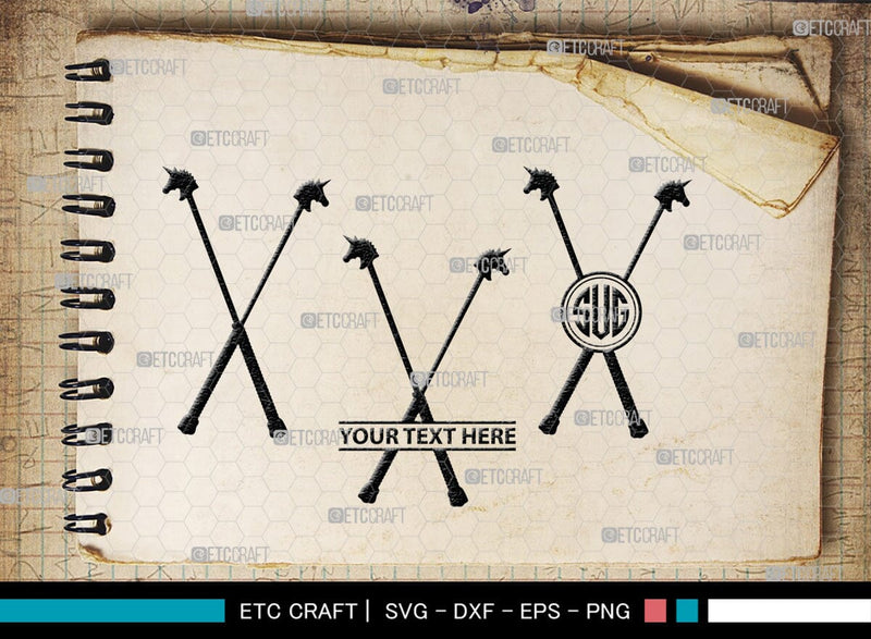 Riding Crops Monogram, Riding Crops Silhouette, Riding Crops SVG ...