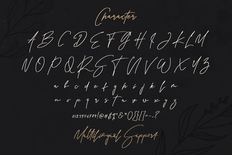 Rindu Alam - Signature Script Font - So Fontsy