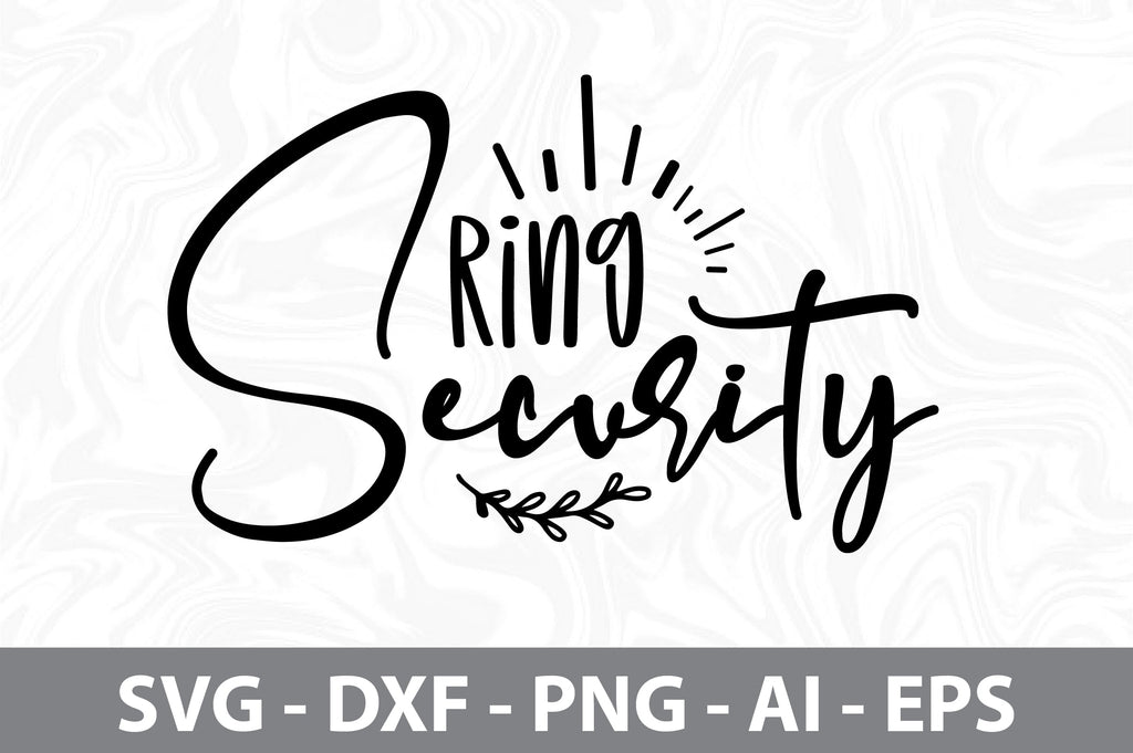 ring security svg - So Fontsy