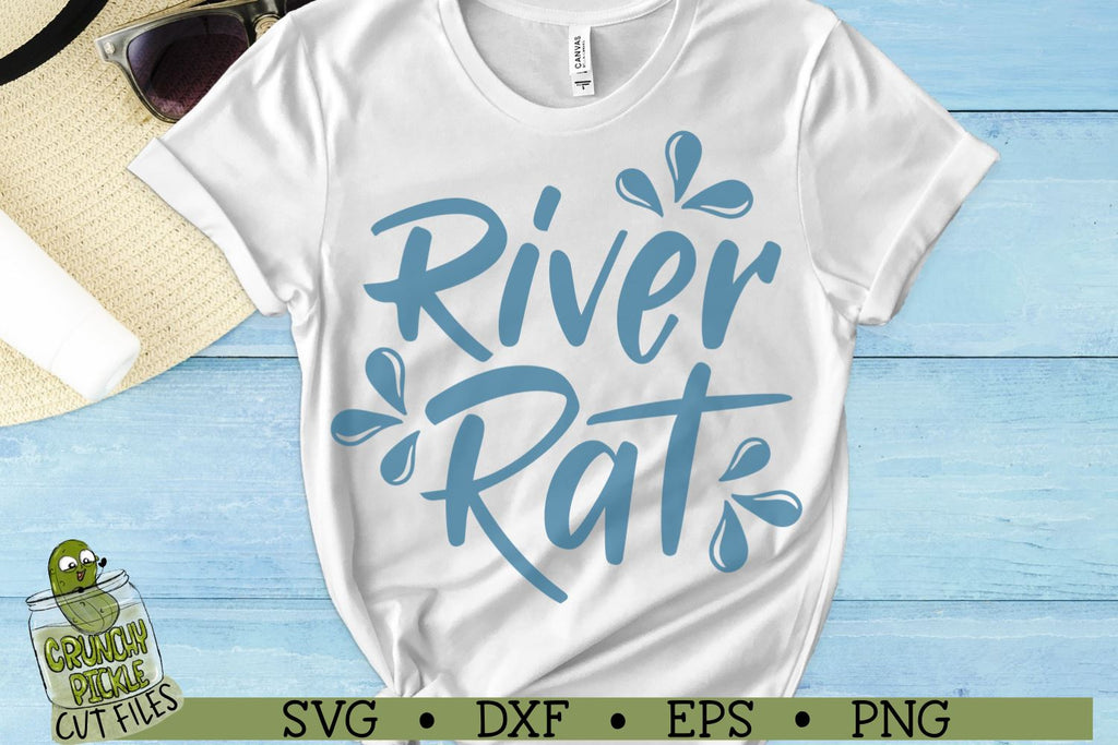 River Rat SVG Cut File - So Fontsy