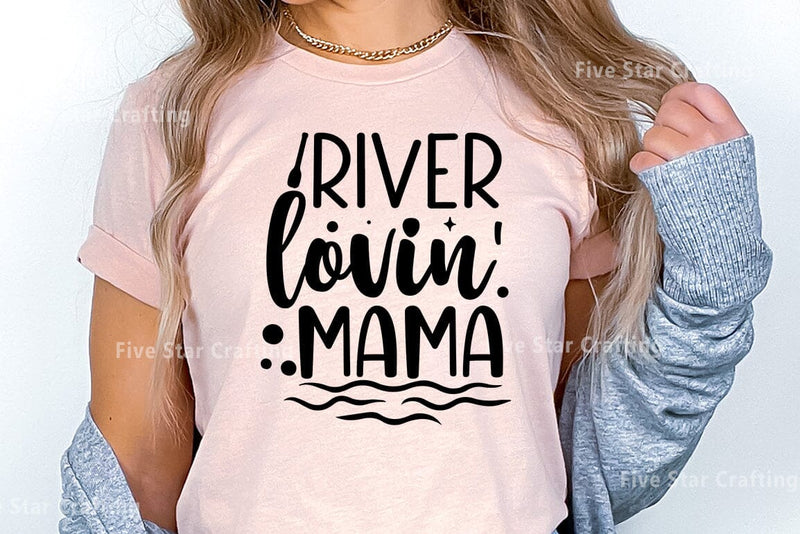 River SVG Design, River lovin mama - So Fontsy