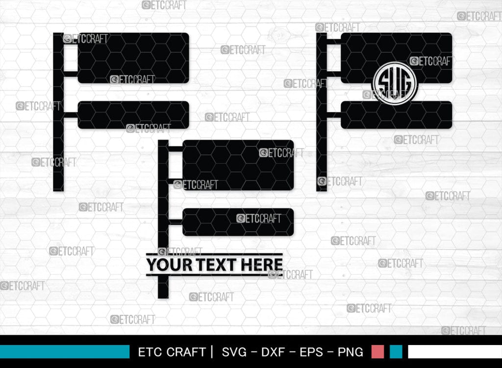 Road Sign Monogram, Road Sign Silhouette, Road Sign SVG, Highway Sign ...