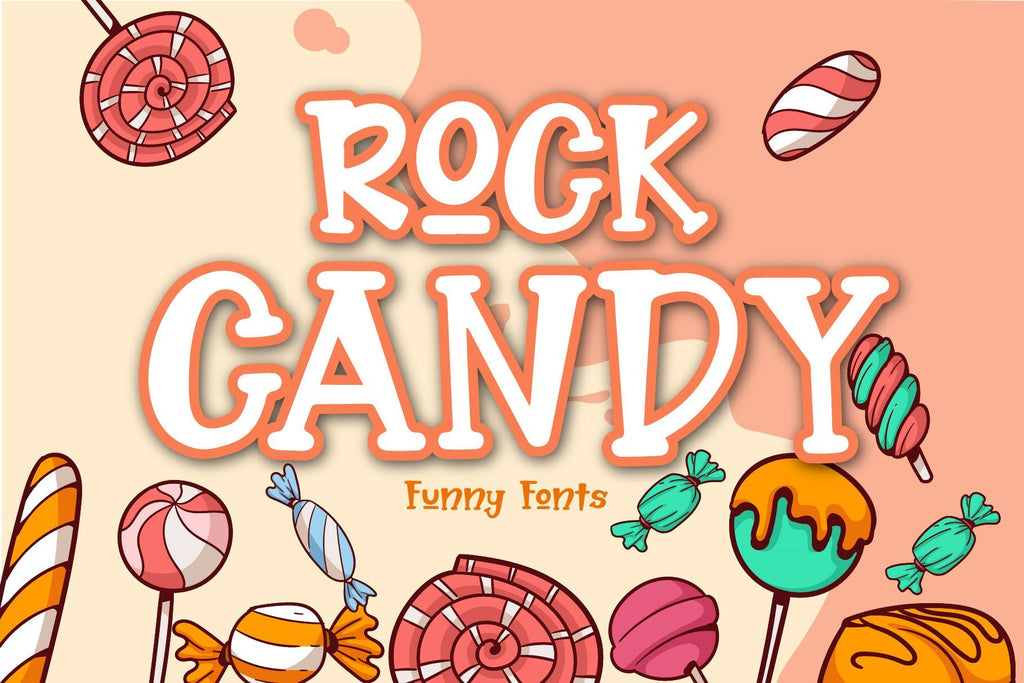 Rock Candy Font | So Fontsy