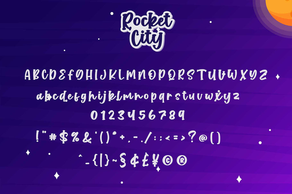 Rocket City - Fun Handwritten Font - So Fontsy