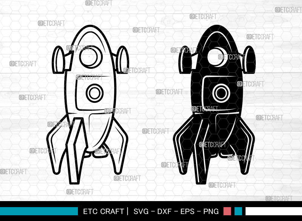 Rocket SVG, Rocket SVG, Rocket ship Svg, Spaceship Svg, Rocket Launch ...