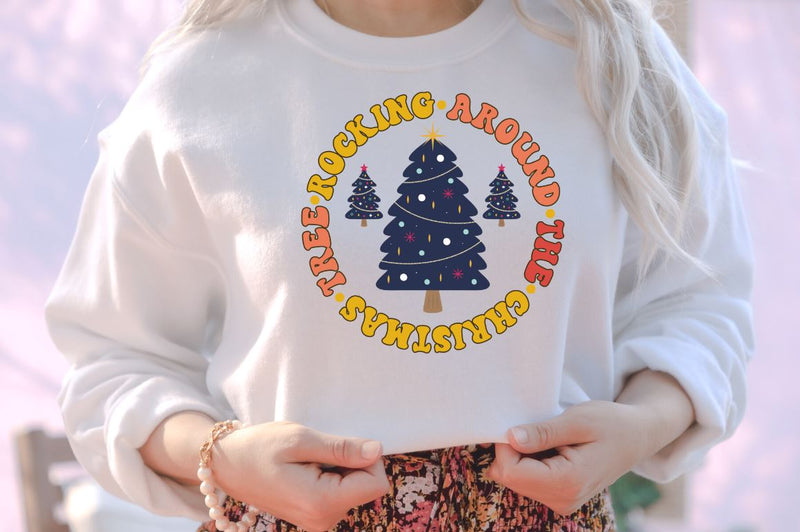 Rocking around the christmas tree SVG - So Fontsy