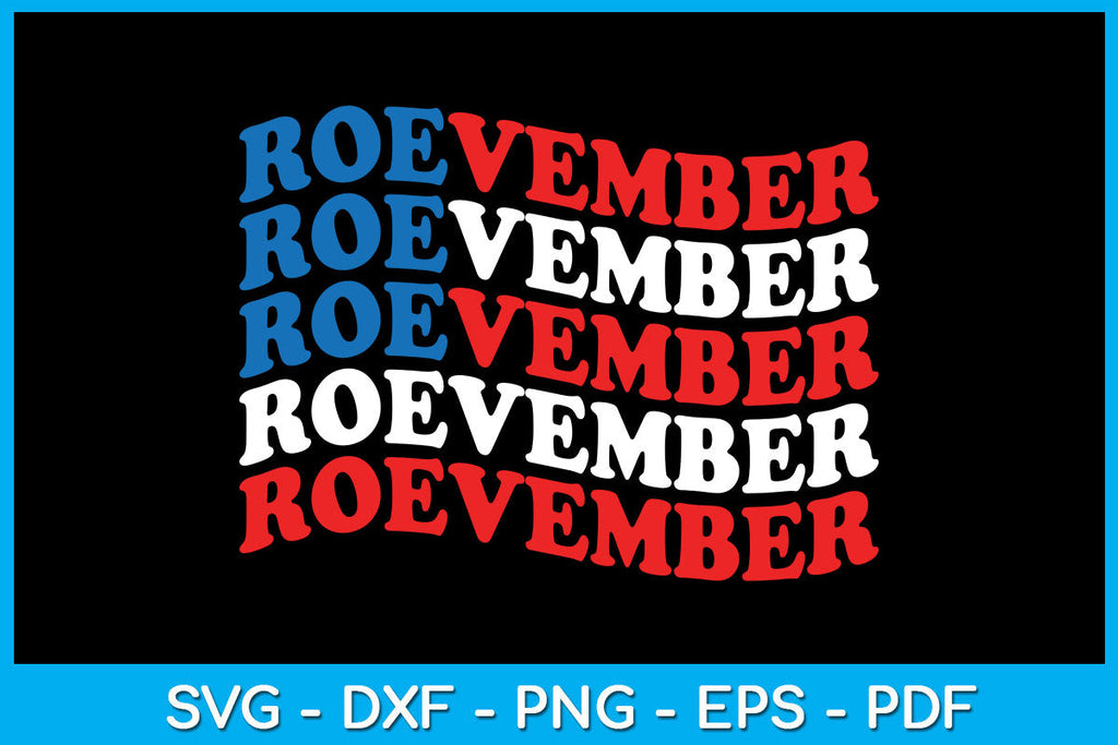 Roevember USA Flag SVG PNG PDF Cut File - So Fontsy