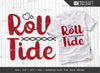 Roll Tide SVG Cut File, Elephant Svg, Alabama Crimson Svg, Roll Svg ...