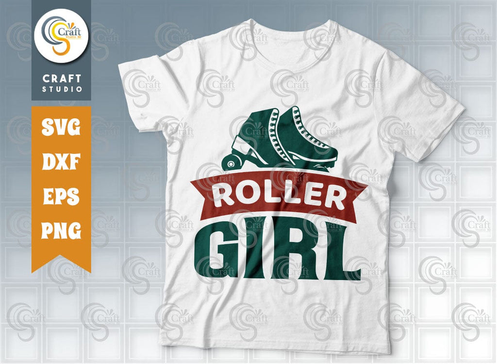 Roller Skating SVG Bundle, Roller Derby svg, Roller Skates Svg, Roller ...