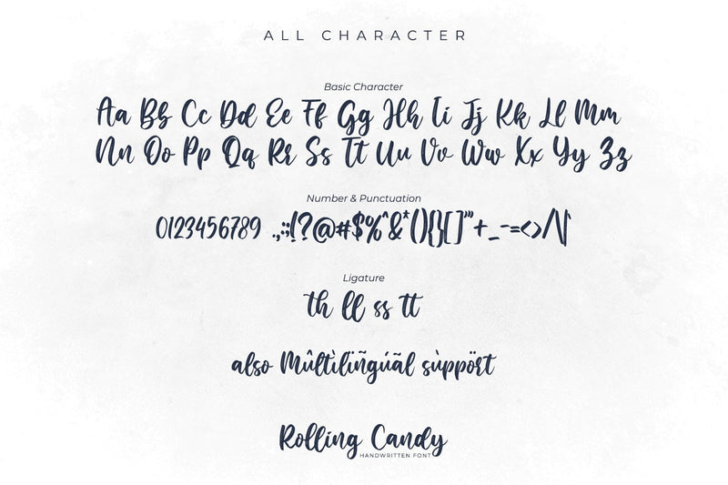 Rolling Candy-Beautiful Handwritten Font - So Fontsy