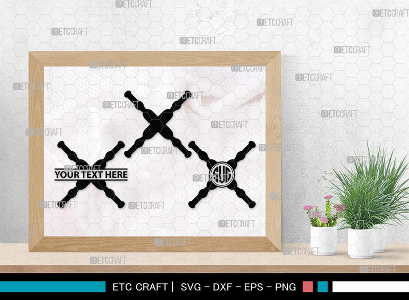 Rolling Pin Monogram, Rolling Pin Silhouette, Rolling Pin SVG, Kitchen ...