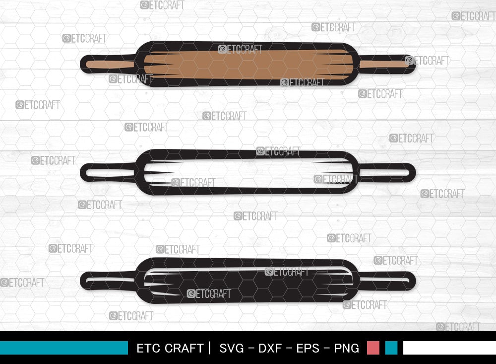 Rolling SVG | Kitchen Svg | Baking Svg | Bundle | Rolling Pin Clipart ...