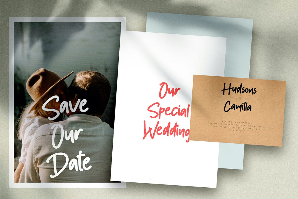 Ronald Flick - Handwritten Font - So Fontsy