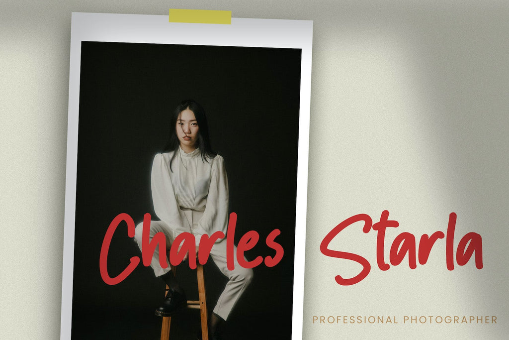 Ronald Flick - Handwritten Font - So Fontsy