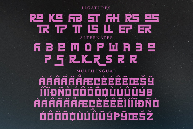 RONDOS Typeface - So Fontsy