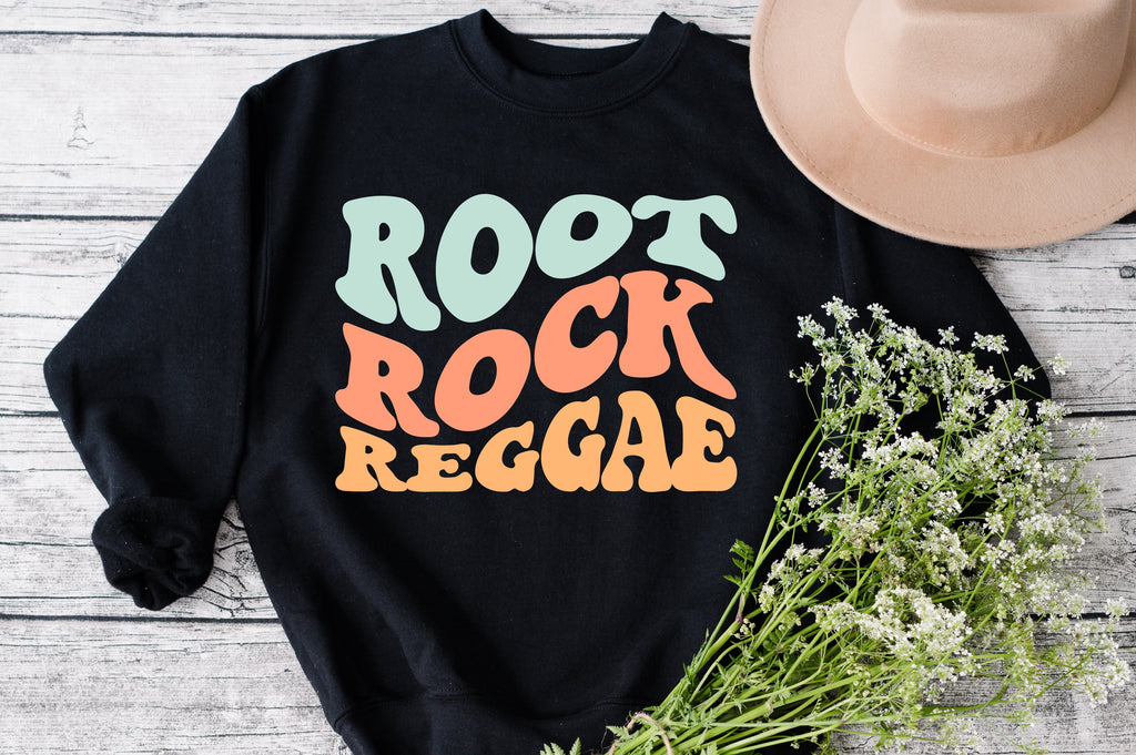 Root Rock Reggae svg, wavy style svg, EPS PNG Cricut Instant Download ...