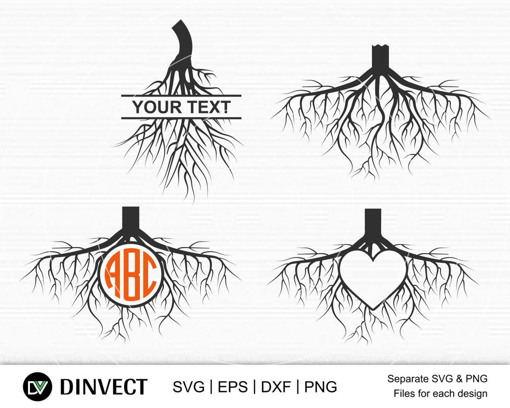 Roots SVG, Roots Monogram Svg, Church Sunday Monogram, Chrisitan Cross ...