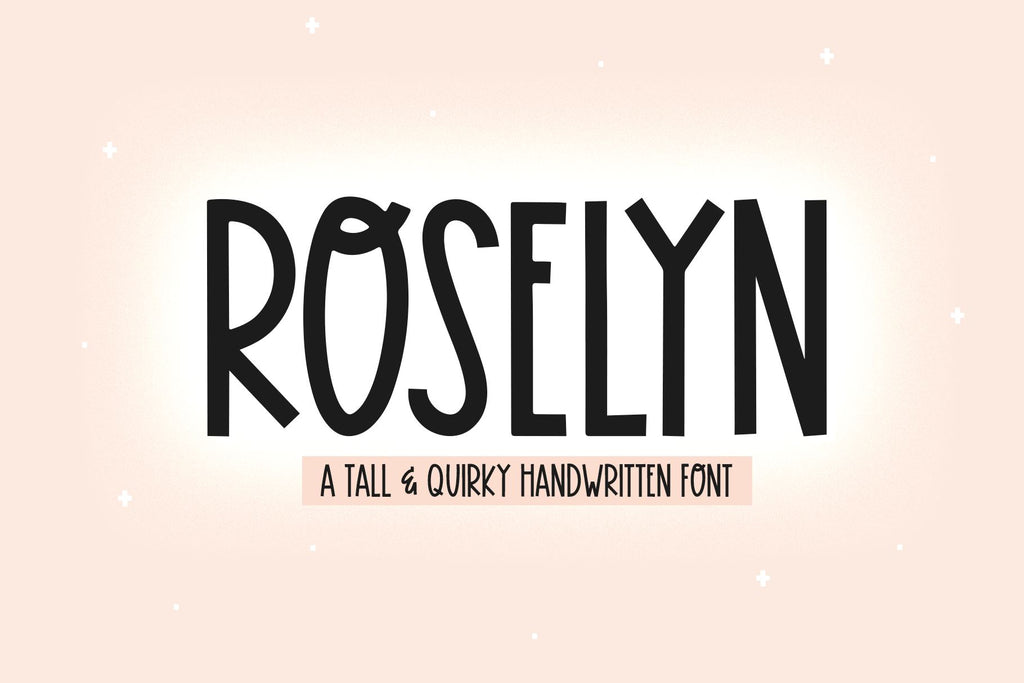 Roselyn - Fun Handwritten Font - So Fontsy