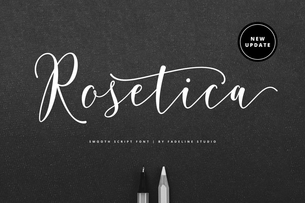 Rosetica Smooth Script - So Fontsy