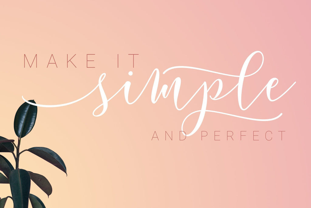 Rosetica Smooth Script - So Fontsy