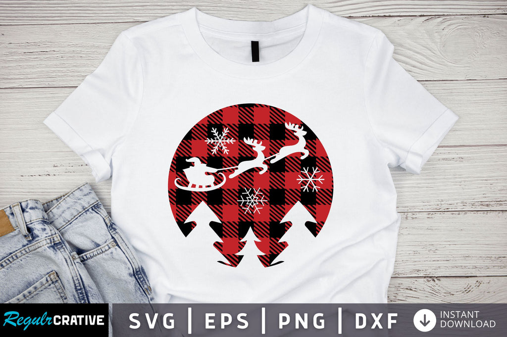 Round tree SVG Design - So Fontsy