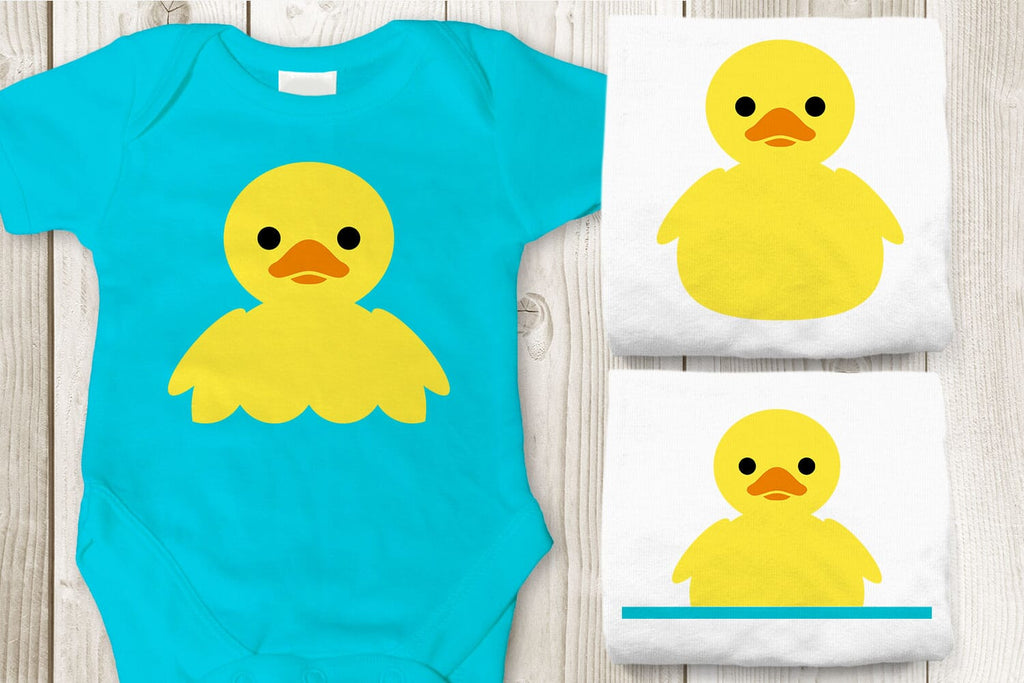 Rubber Duck Front SVG Trio - So Fontsy