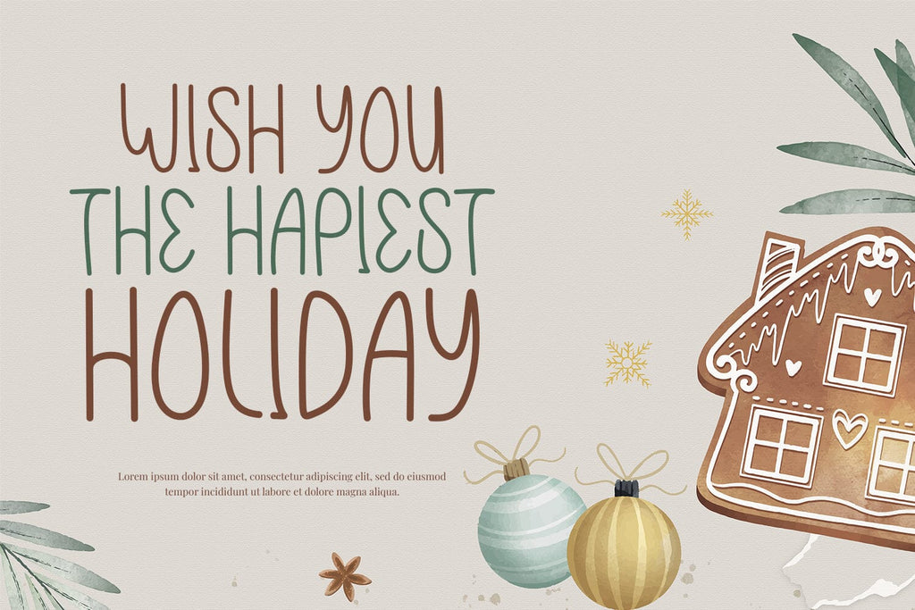 Rudolph - Playful Display Font - So Fontsy