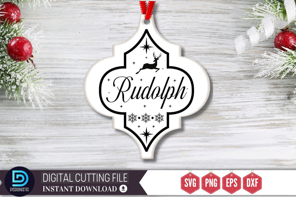 Rudolph SVG, Rudolph - So Fontsy