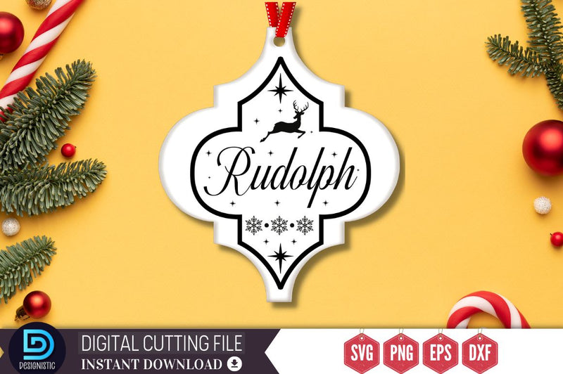 Rudolph SVG, Rudolph - So Fontsy