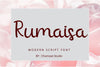 Rumaisa script - So Fontsy