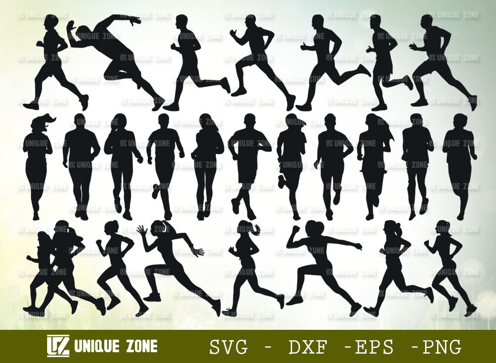 Running SVG Bundle, Runner Svg, Run Svg, Running Man Svg, Running Women ...
