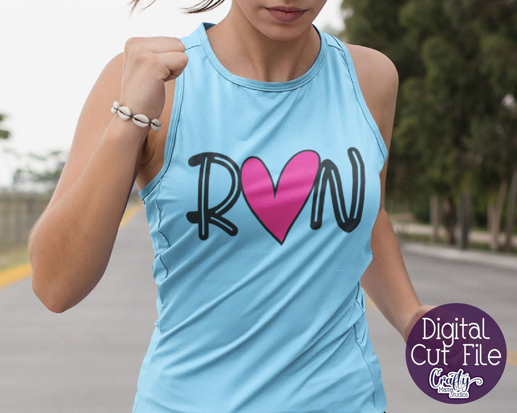 Running SVG - Exercise - Runner Svg - Running Love - Run Heart - So Fontsy