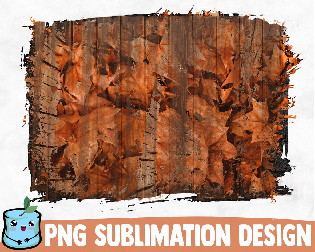 Rustic Fall Sublimation Background - So Fontsy