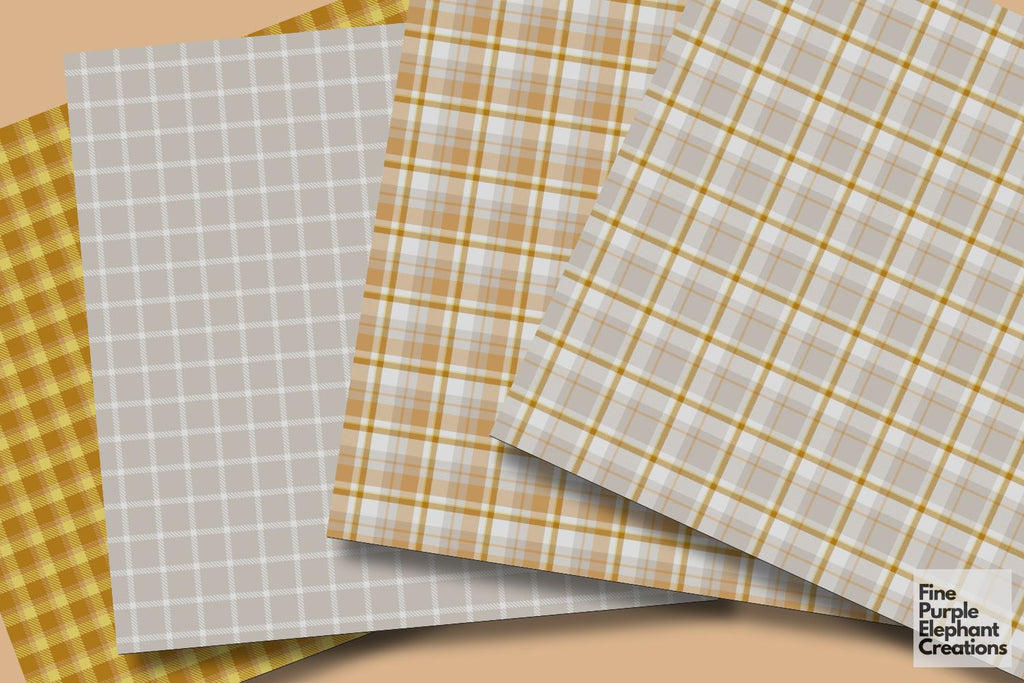 Rustic Harvest Plaid | Texture Background - So Fontsy