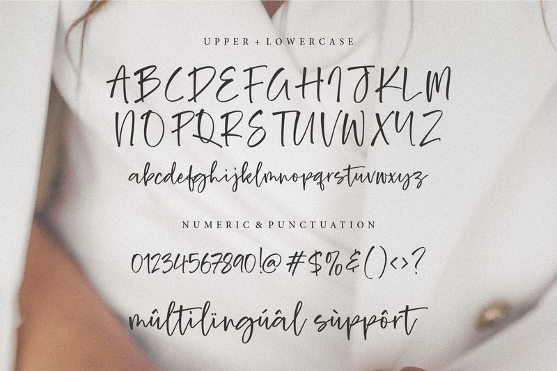 Rustic Wedding Modern Calligraphy Font - So Fontsy