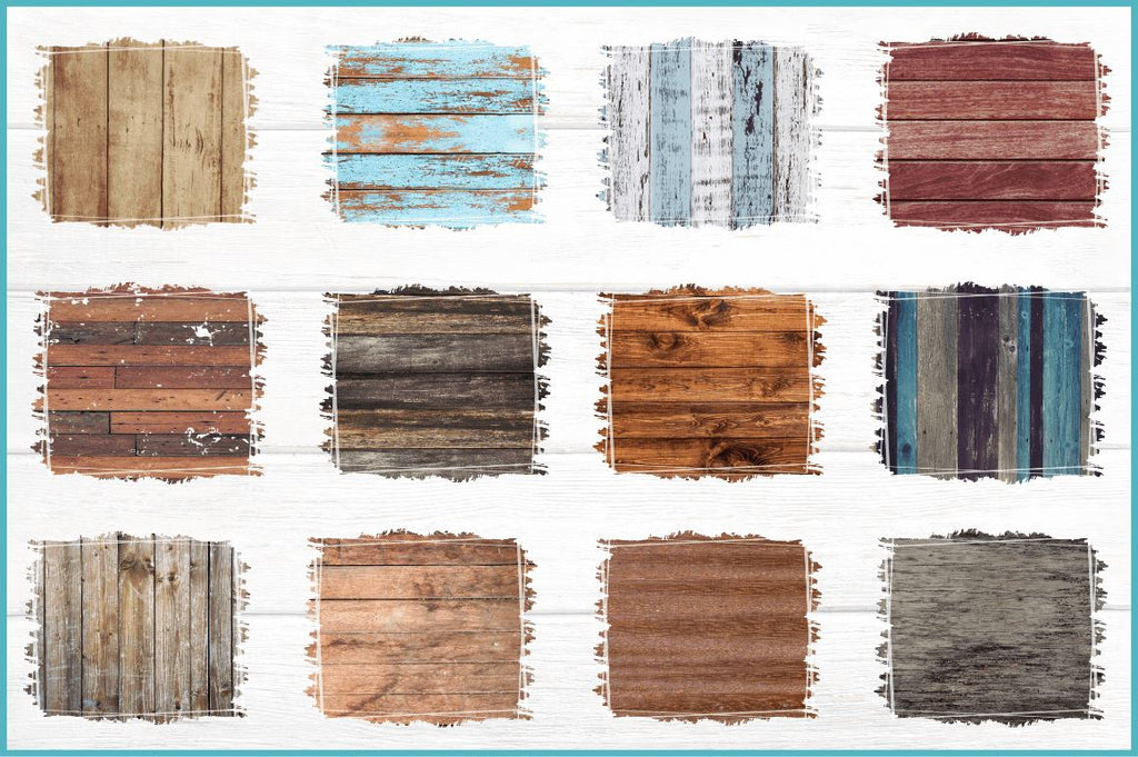 Rustic Wood Sublimation Background Bundle - So Fontsy