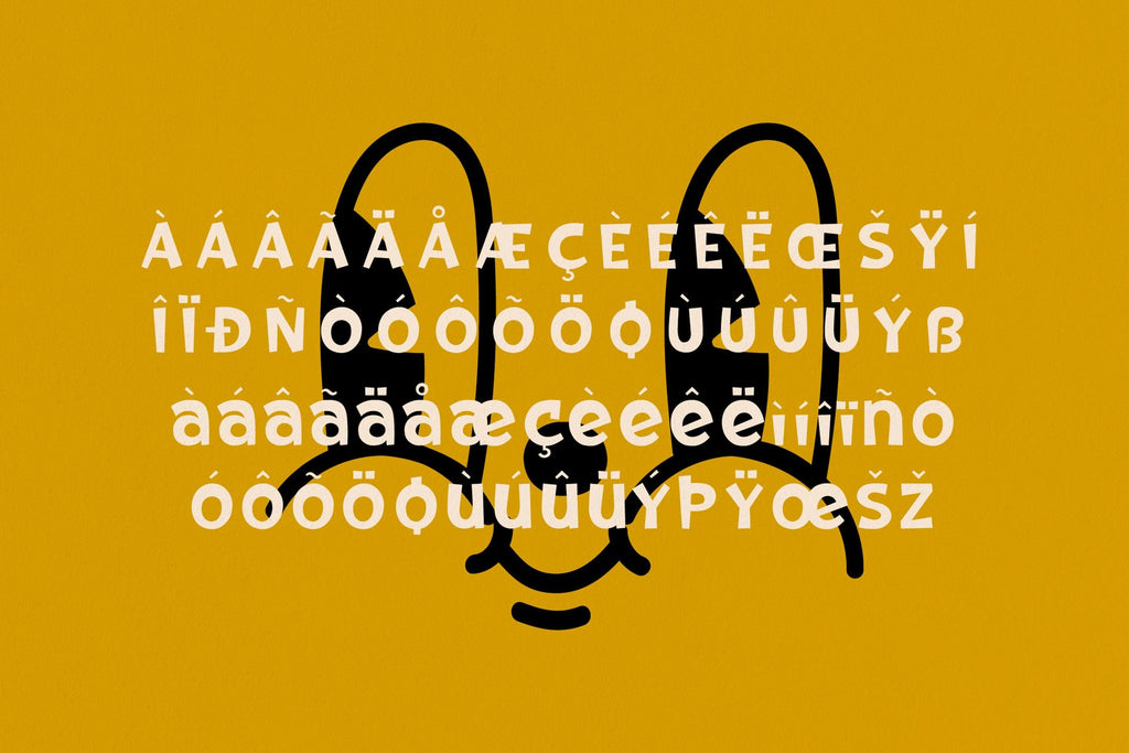 RUZACK MOJOK Typeface - So Fontsy