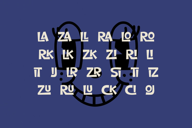 RUZACK MOJOK Typeface - So Fontsy