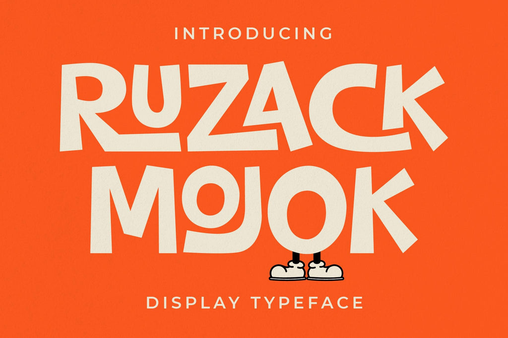 RUZACK MOJOK Typeface - So Fontsy
