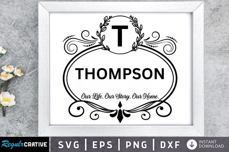 S smith Our life SVG - So Fontsy