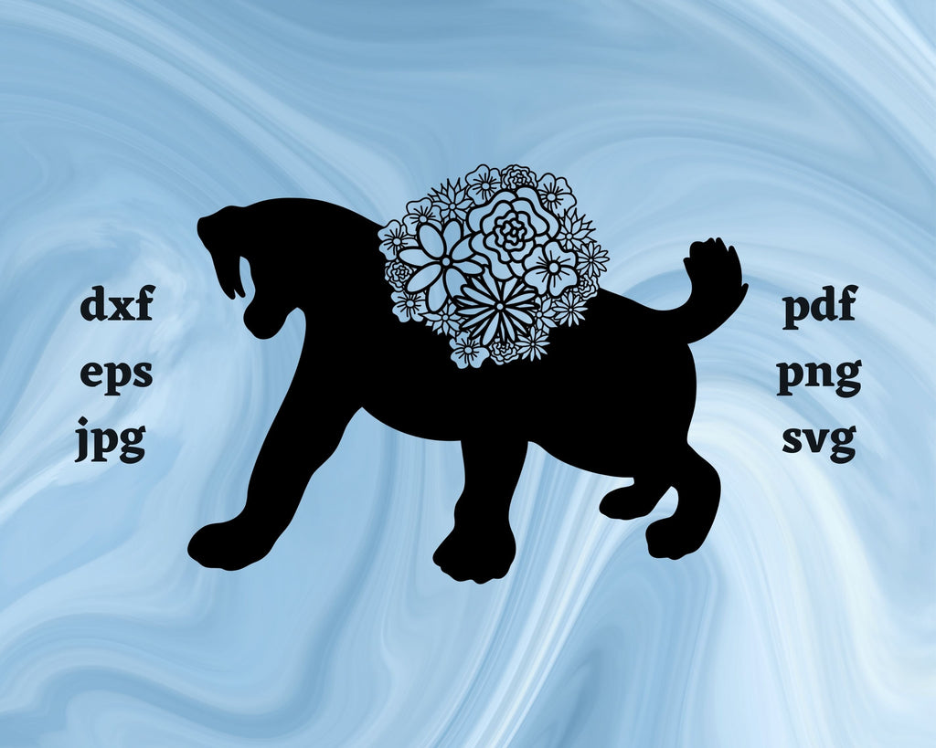 Sabretooth Tiger Mandala SVG Cut File - So Fontsy