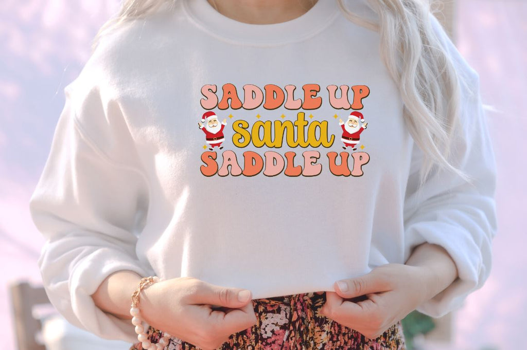 Saddle up santa Saddle up SVG - So Fontsy