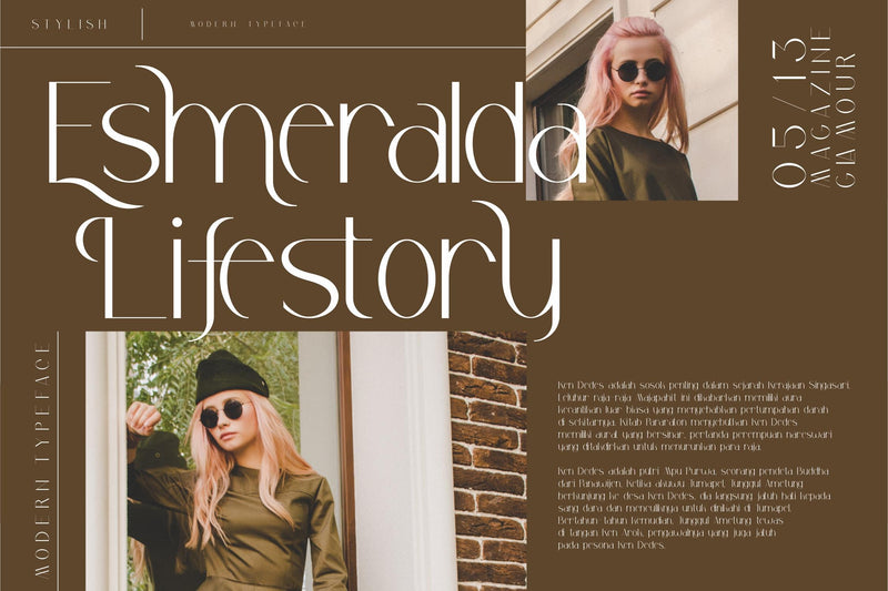 Safira Typeface - So Fontsy