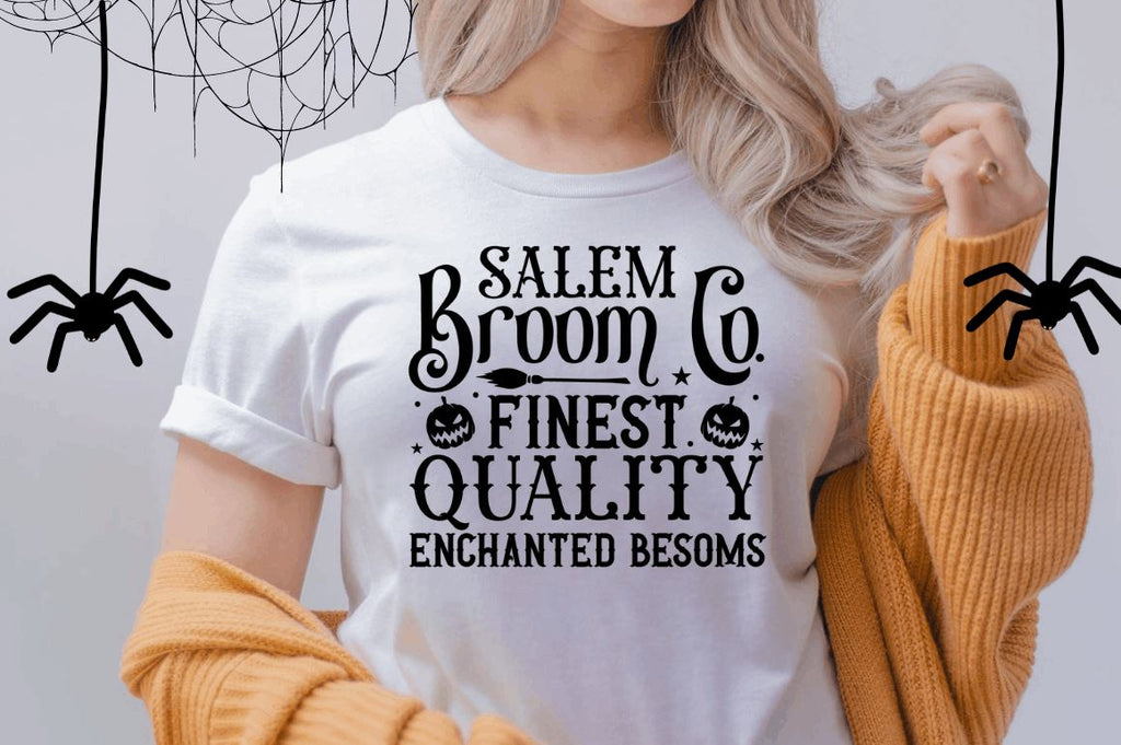 Salem broom co. finest quality enchanted besoms SVG - So Fontsy