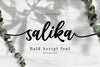 Salika // Bold Script Font - So Fontsy