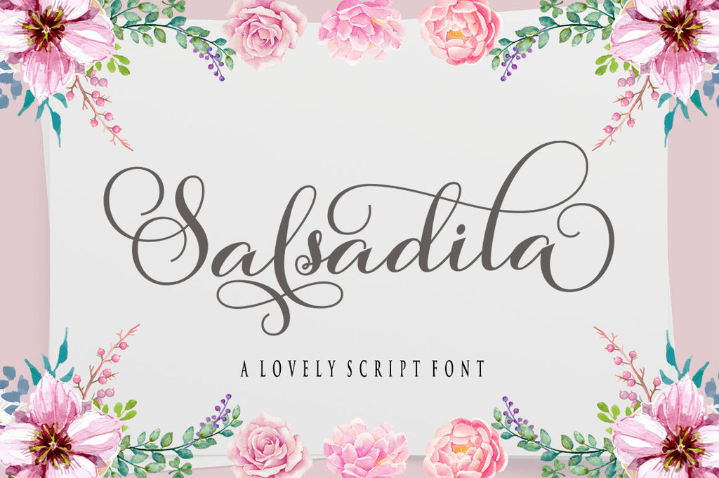Salsadila Script - So Fontsy