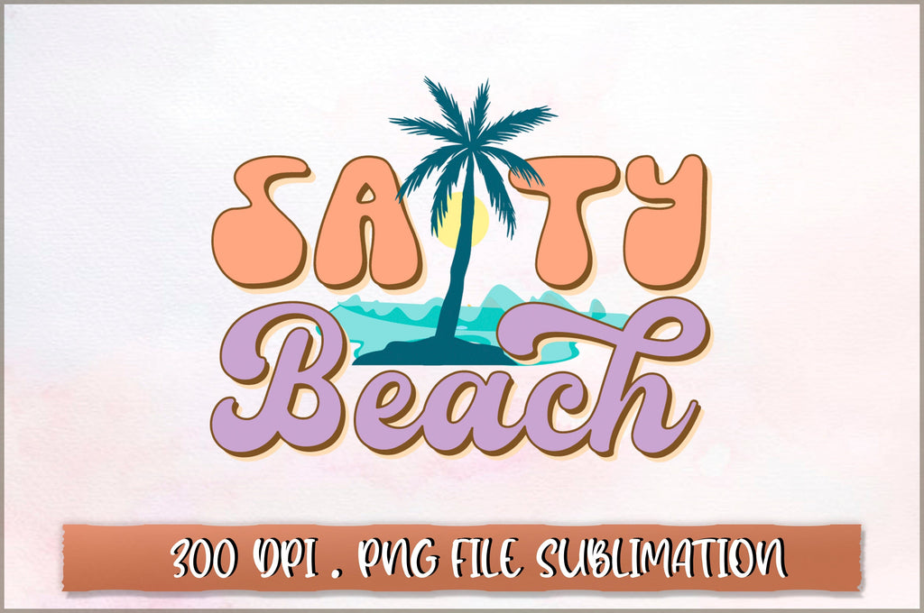 Salty beach Sublimation - So Fontsy