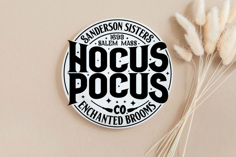 Sanderson sisters 1693 salem mass Hocus pocus co. enchanted brooms ...